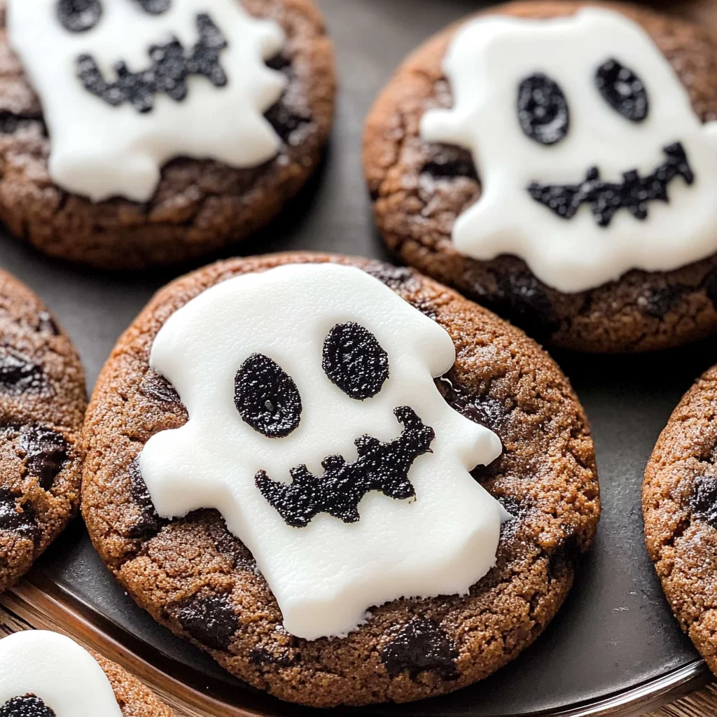 Ghost cookies: Easy and Irresistible Halloween Treats